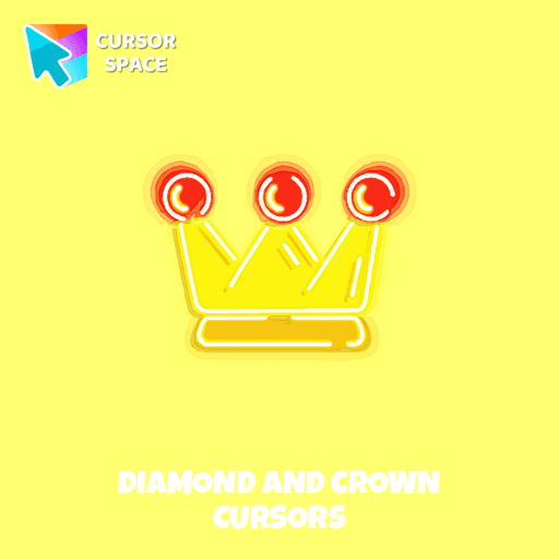 Diamond And Crown Cursors - Cursor Pack | Cursor Space